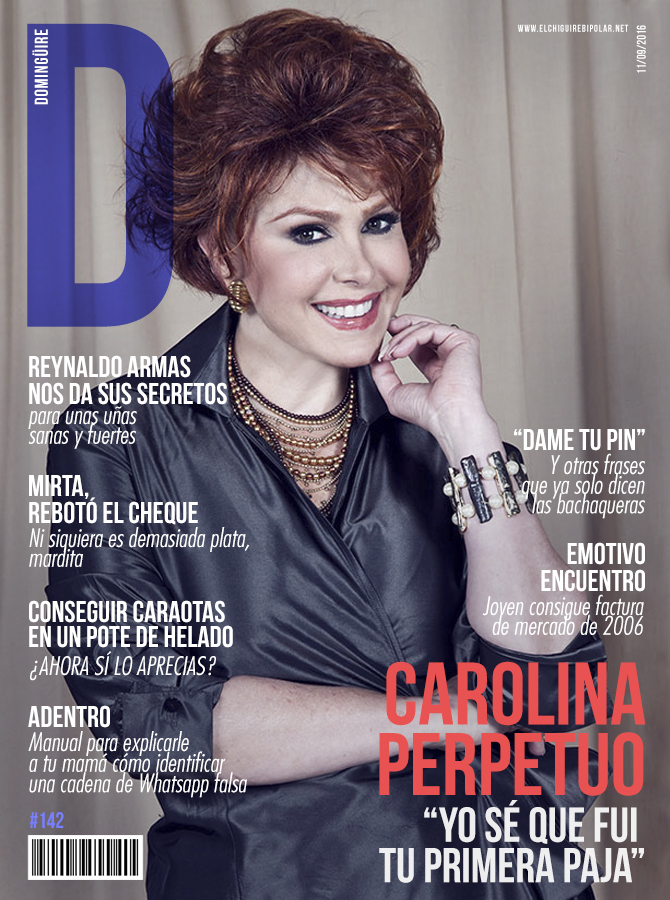 Domingüire No.142: Carolina Perpetuo – El Chigüire Bipolar