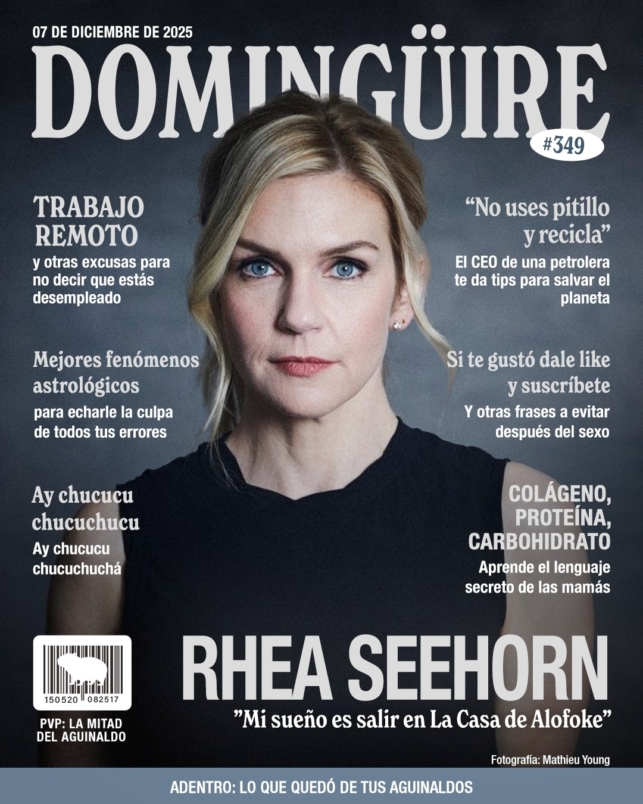 Domingüire No. 349: Rhea Seehorn – El Chigüire Bipolar